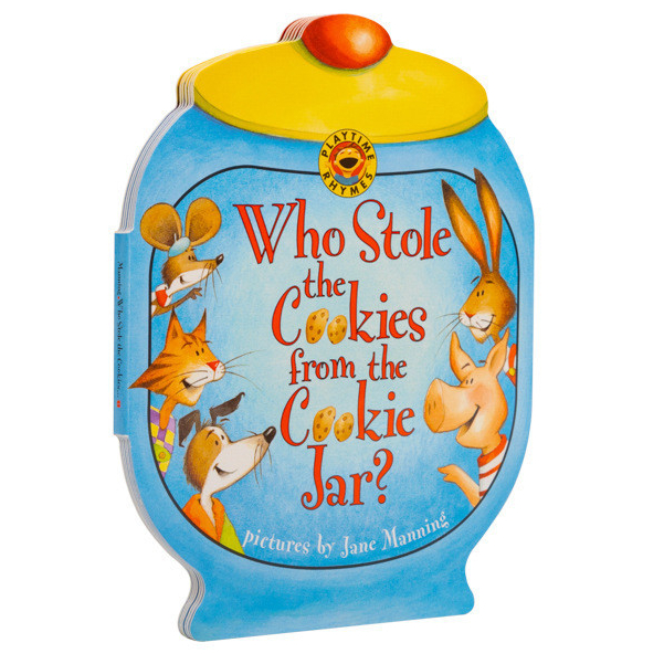 現貨Who Stole the Cookies from the Cookie Jar? 英文原版 點讀版毛毛蟲點讀筆 | 蝦皮購物