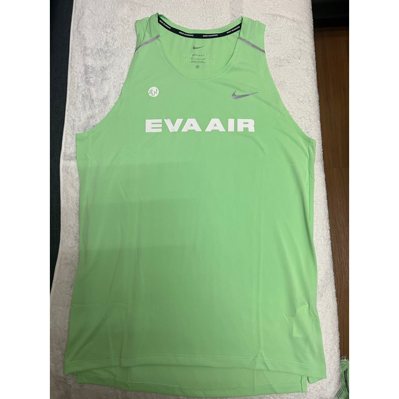 Eva air 長榮馬拉松 Nike男款 女款背心綠色 2023 | 蝦皮購物