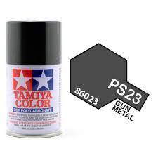 TAMIYA 田宮噴漆PS23 PS-23 GUN METAL 槍鐵黑 | 蝦皮購物