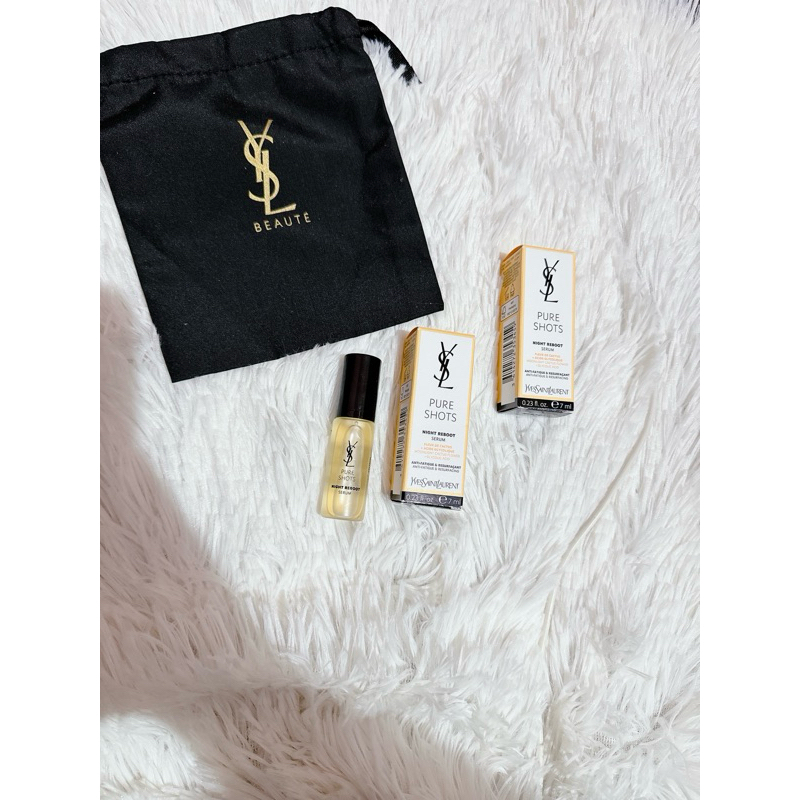 Ysl 極效活萃夜光仙人掌超級精華7ml | 蝦皮購物