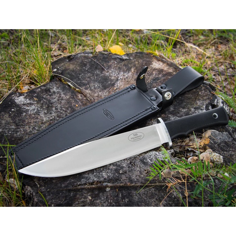FALLKNIVEN MB 世界最強現代波伊刀 /Lam.CoS 三枚鋼 .Thermorun .皮套 -直刀_現貨 | 蝦皮購物