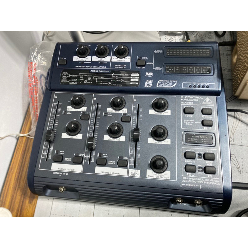 Behringer 耳朶牌 BCA2000 B-Control Audio 混音器 | 蝦皮購物