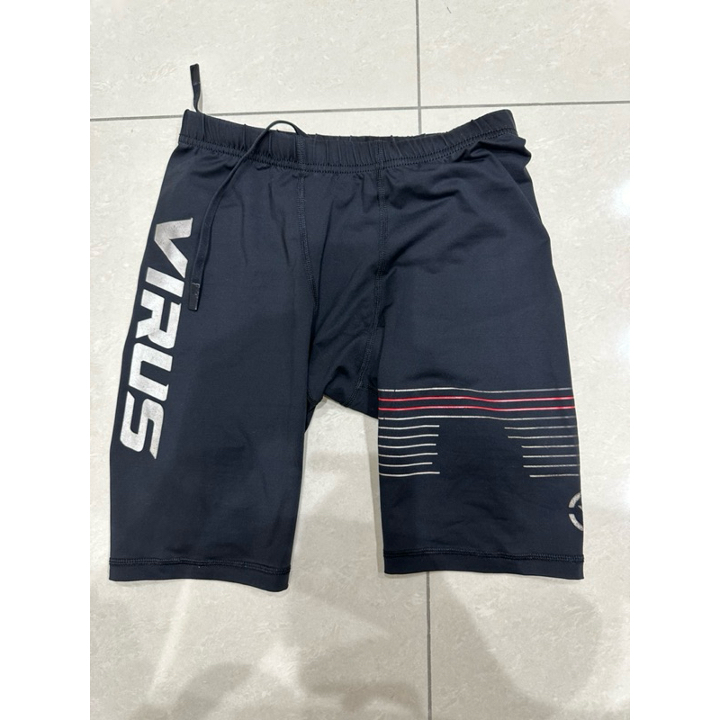 【美國VIRUS/二手】 Compression V3 Tech Shorts壓縮機能短褲 (尺寸: S / 黑) | 蝦皮購物