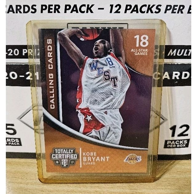 NBA 球員卡 Panini Certified Kobe Bryant KB# 籃球卡 | 蝦皮購物