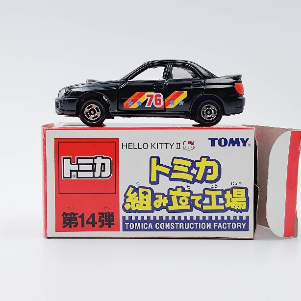 ★豬仔小舖★ Tomica 組立工場 Subaru Impreza WRX Hello Kitty II | 蝦皮購物