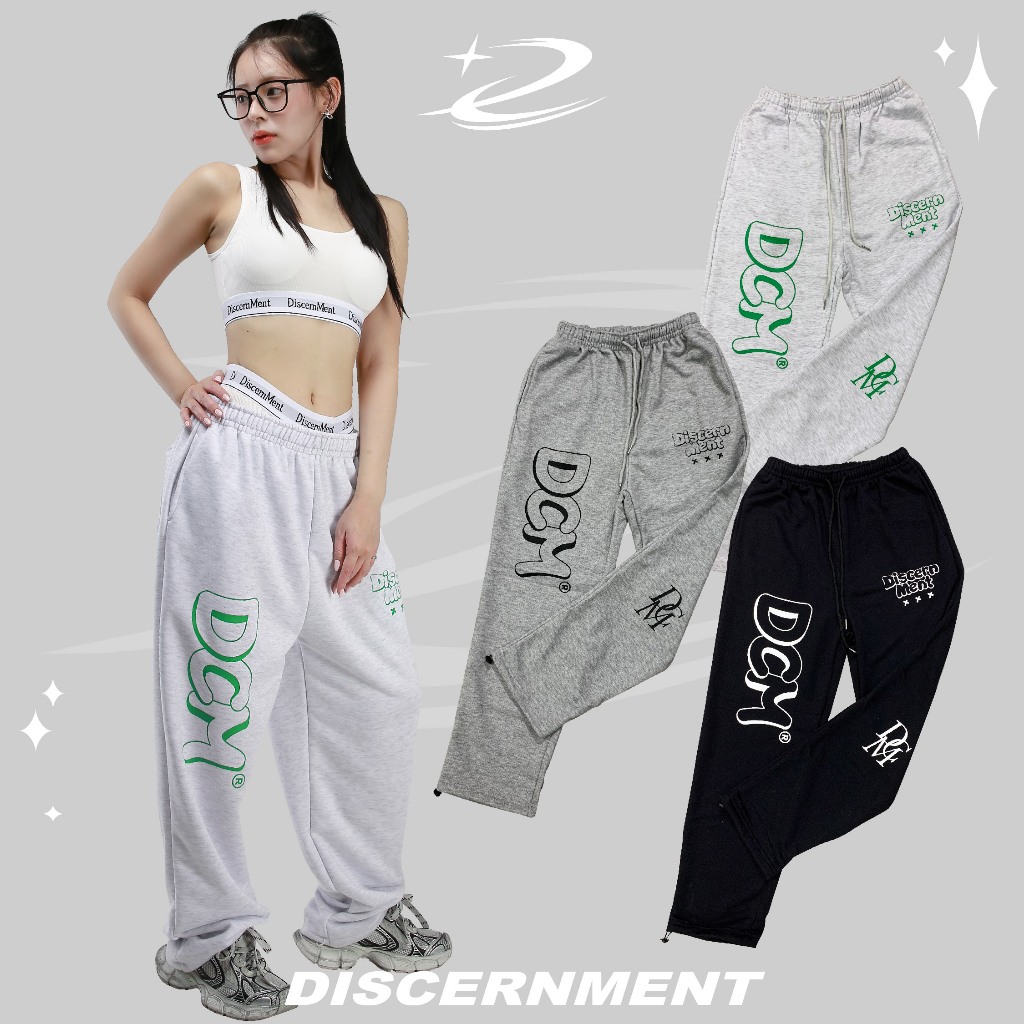 ☆LimeLight☆ DISCERNMENT DCM 塗鴉 寬鬆 束口 棉褲 939 DCM-P03 | 蝦皮購物