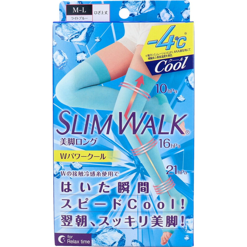 [代多家] 日本纖伶 SLIM WALK 涼感睡眠美腿襪 睡眠襪 美腿壓力襪 提臀 夜間美腿襪 涼感美腿襪 | 蝦皮購物
