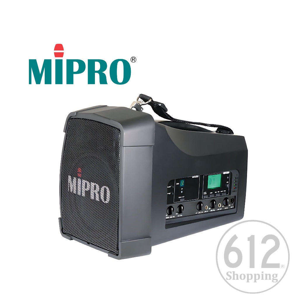 【現貨免運】MIPRO MA-200 單頻道 無線麥克風 擴音器 旗艦型無線喊話器 藍芽 USB 另售MA-300D | 蝦皮購物