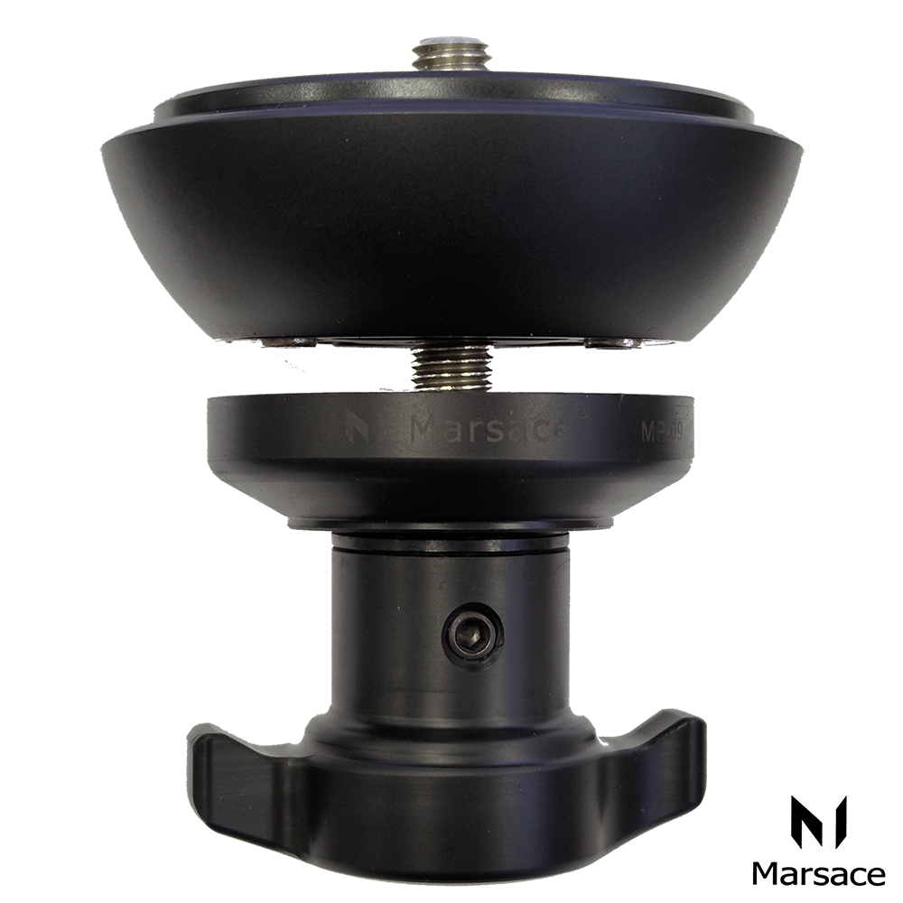 MARSACE M-75B 半球水平碗座 馬小路 75MM 適用各家平座油壓雲台 系統腳架專用 | 蝦皮購物