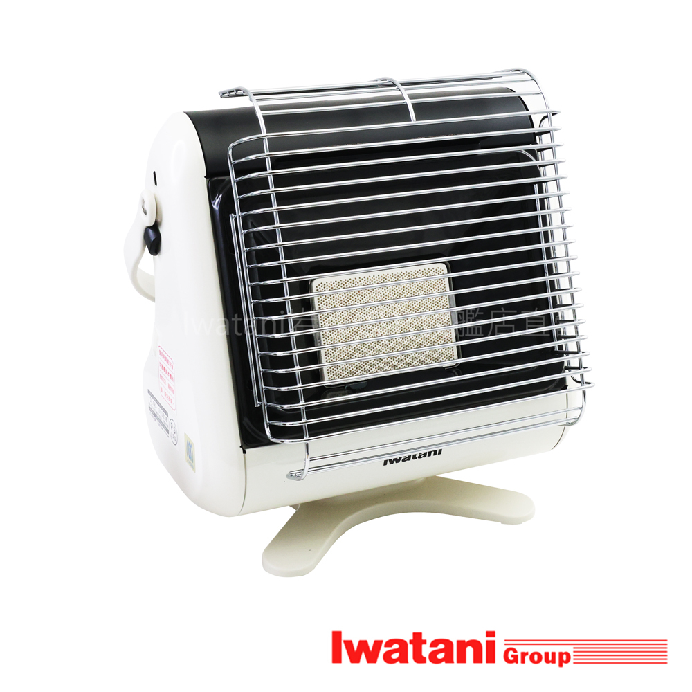 【日本岩谷直營】IWATANI 一代居家手提型卡式瓦斯取暖爐 白色 CB-STV-MYD 1.0kw 免插電 | 蝦皮購物