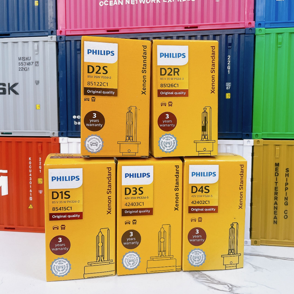 【油頭先生】PHILIPS HID 4200K 氙氣燈管 D1S D2S D2R D3S D4S 德國 | 蝦皮購物