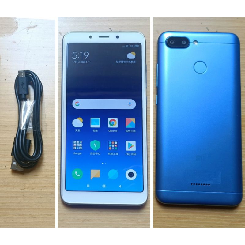 近全新 小米 Redmi 6 紅米6 4G/64G 智慧型手機 備用機 老人機 | 蝦皮購物