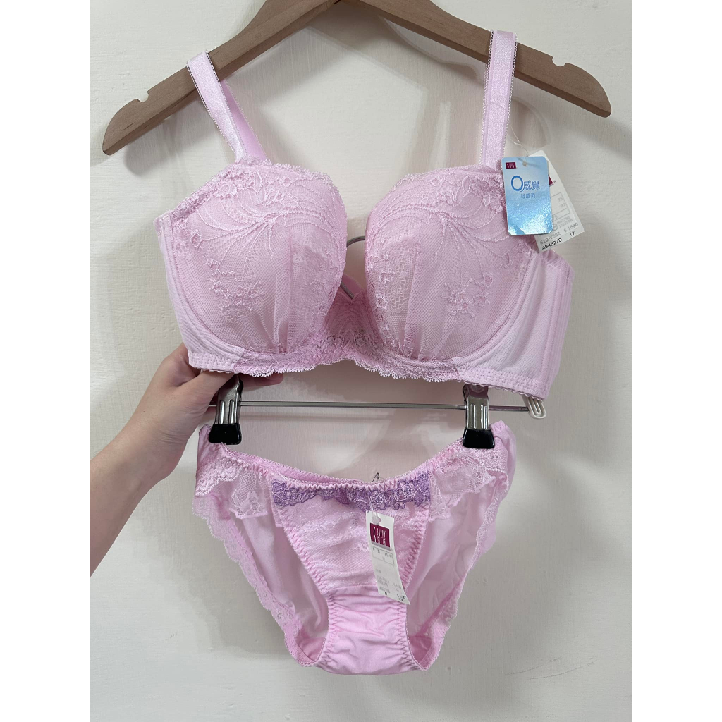 華歌爾 內衣 莎薇 D75 75D D70 32D內衣 粉色 夏日 清爽 蕾絲 0感覺 好穿 特惠 零碼 內褲M 成套 | 蝦皮購物
