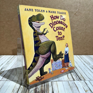 ️繪本/絕版/硬頁書/恐龍繪本/《How Do Dinosaurs Count To Ten?》英文繪本 | 蝦皮購物