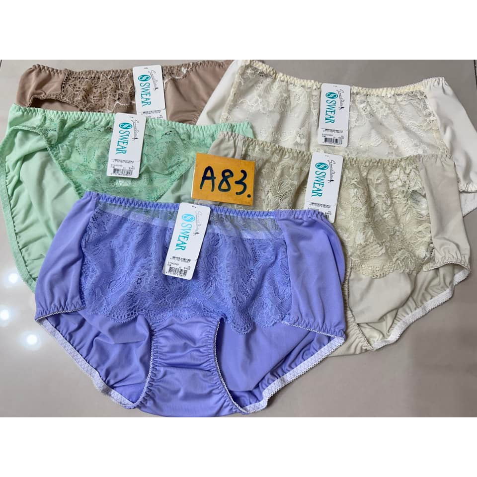 思薇爾 內褲 尺碼XL 5件一組 特賣 零碼出清 SWEAR 思薇爾 三角 內褲 XL號 蕾絲 素面 新降款 | 蝦皮購物