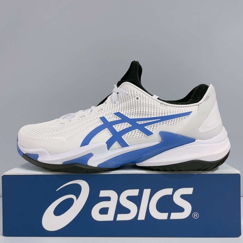 ASICS COURT FF 3 男生 白色 緩衝 吸震 側滑穩定 襪套式 運動 網球鞋 1041A370-102 | 蝦皮購物