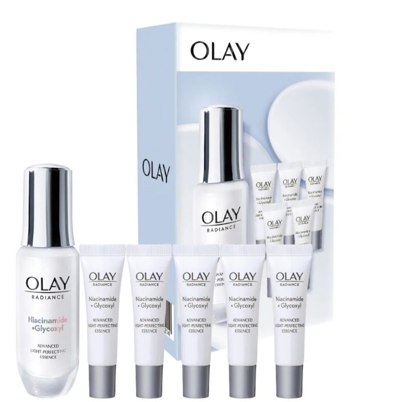 歐蕾 OLAY 高效透白光曜精華30g+6ml×5 高效透白光塑淡斑精華 第四代小白瓶 抗糖 小白瓶2.0 | 蝦皮購物