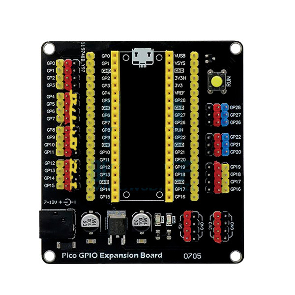 Icshop Raspberry Pi Pico Gpio 感測器擴展板 樹莓派 蝦皮購物 