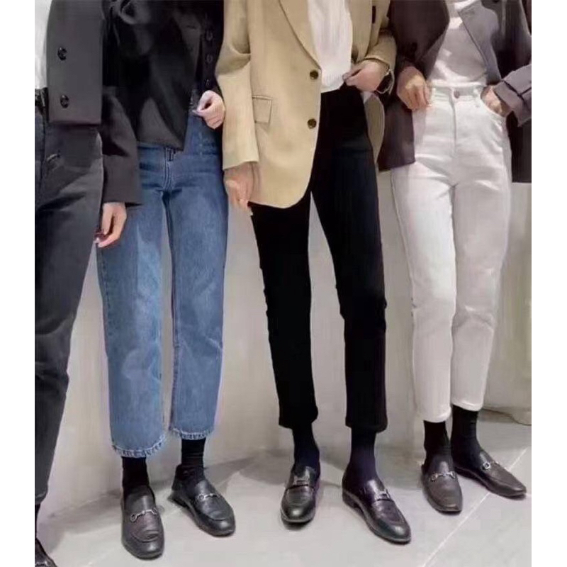 [Y.S ONI ]現貨-FSY韓團🇰🇷同步重磅超彈直筒牛仔褲#6700 | 蝦皮購物