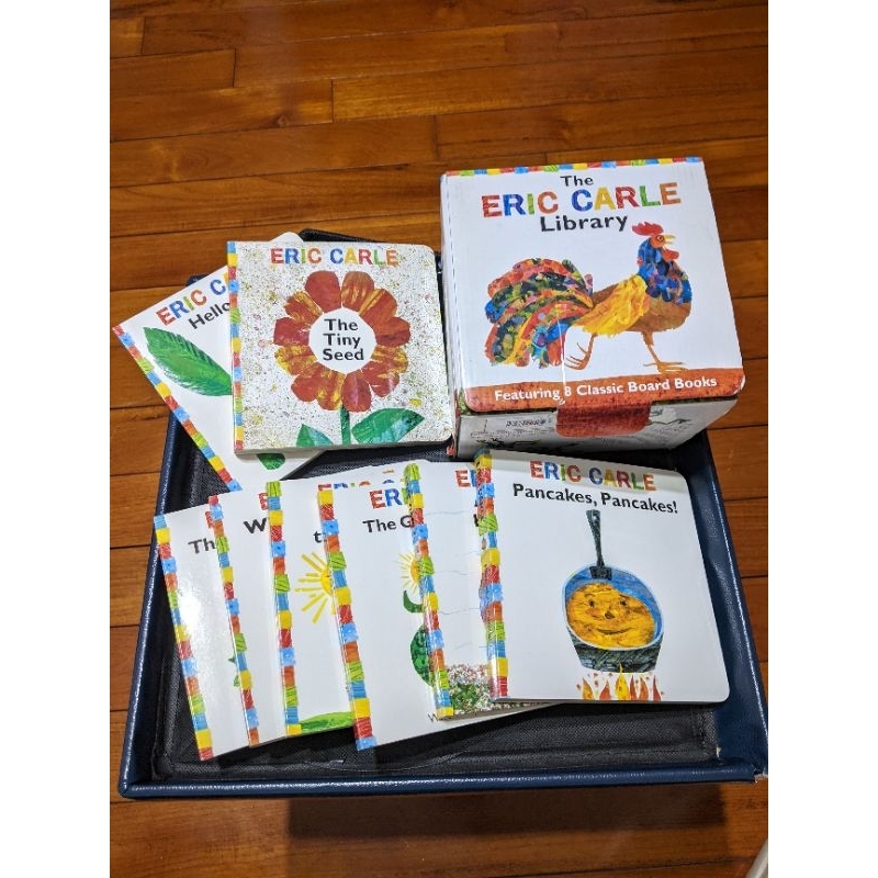 The Eric Carle Library 8本入硬頁書（二手） | 蝦皮購物