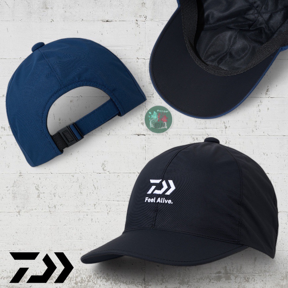 中壢鴻海釣具《DAIWA》 DC-3224 黑色防水休閒帽FREE | 蝦皮購物