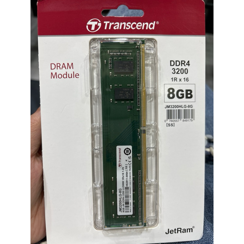 TRANSCEND 創見 DDR4 3200 8GB PC RAM 桌上型記憶體 JM3200HLG | 蝦皮購物