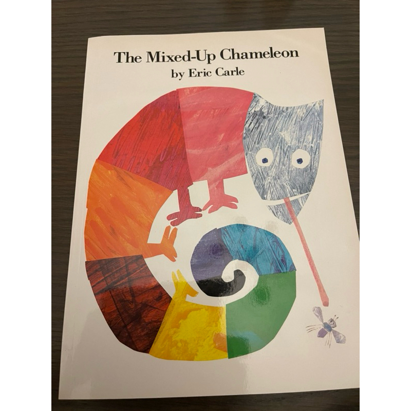 The Mixed-up Chameleon by Eric Carl 英文繪本 廖彩杏書單 | 蝦皮購物