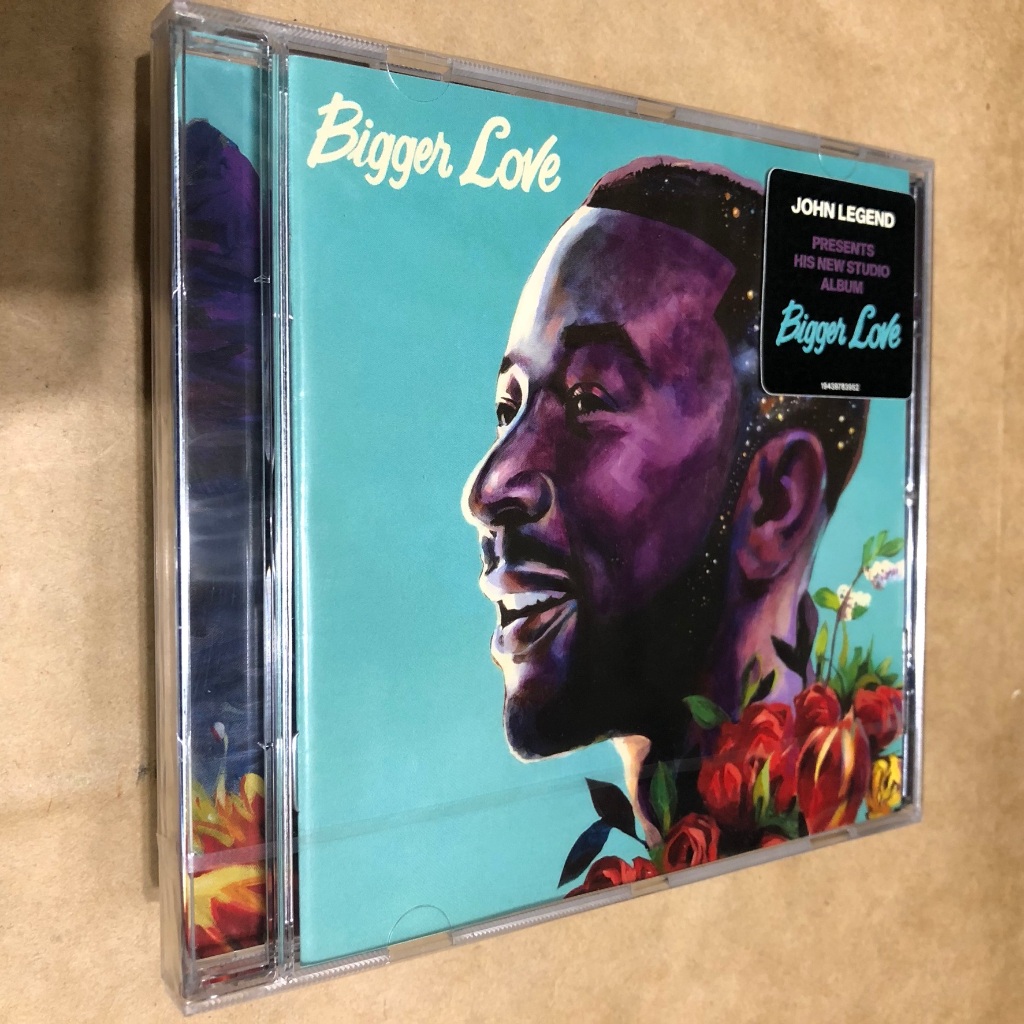 John Legend 約翰傳奇 Bigger Love 偉大的愛 歐版 進口 CD 專輯 全新 進口專輯 進口CD | 蝦皮購物