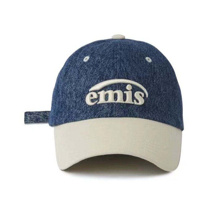 Caps 』💝韓國連線 emis 帽子 可調節棒球帽 emis 牛仔帽 丹寧棒球帽 老帽 配件 鴨舌帽 單寧帽 帽子 | 蝦皮購物