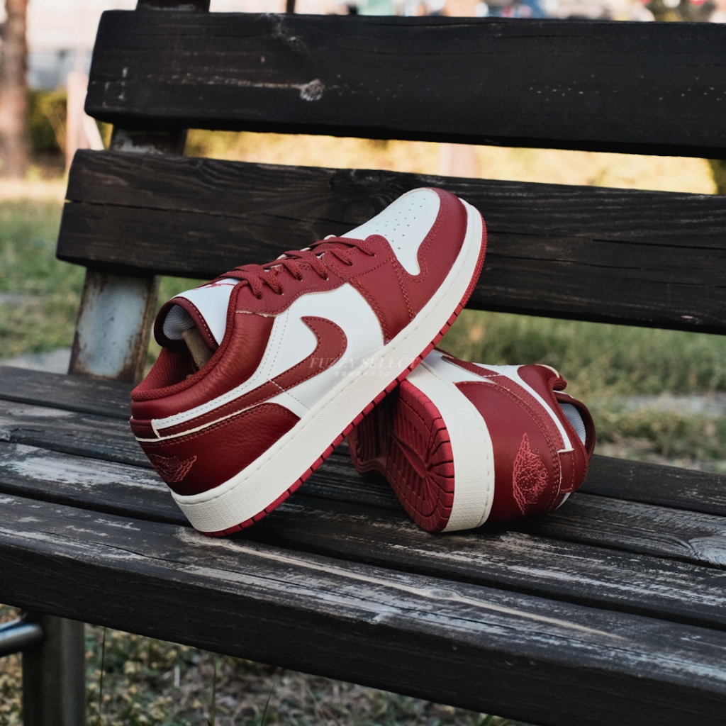 【逢甲FUZZY】Air Jordan 1 Low Dune Red 沙丘紅 FJ3459-160 FJ3465-160 | 蝦皮購物