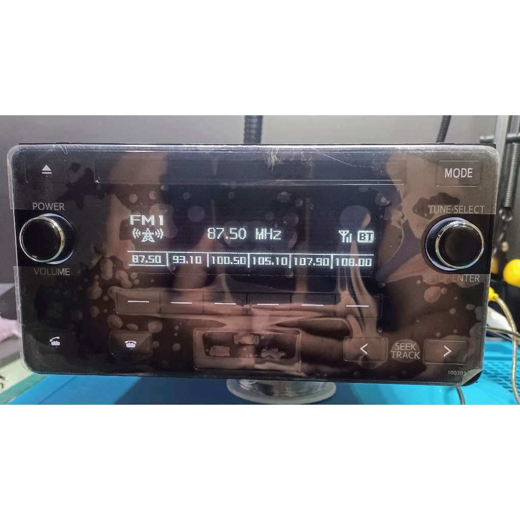 TOYOTA 豐田 原廠 Fujitsu TEN 富士通 CD MP3 BT USB AUX 音響主機 | 蝦皮購物