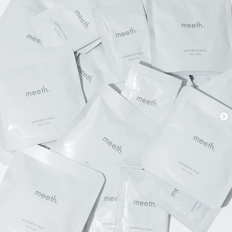 現貨｜meeth｜碳酸護膚面膜 (單片) | 蝦皮購物
