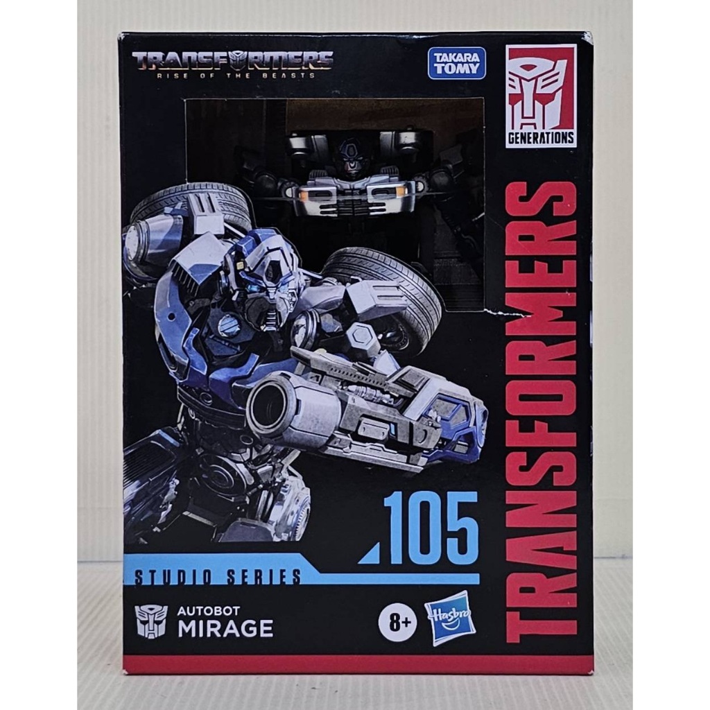 台南七桃米玩具~變形金剛 美版孩之寶 電影工作室D級 SS-105 MIRAGE幻影~實品照代理全新現貨 | 蝦皮購物