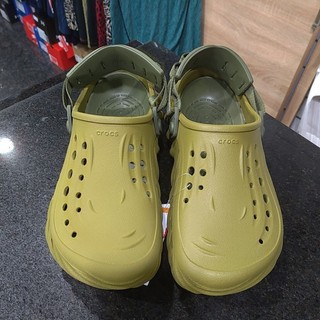CROCS 卡駱馳 ( 中性鞋 ) ECHO波波克駱格 207937-3UA 蘆薈綠 | 蝦皮購物