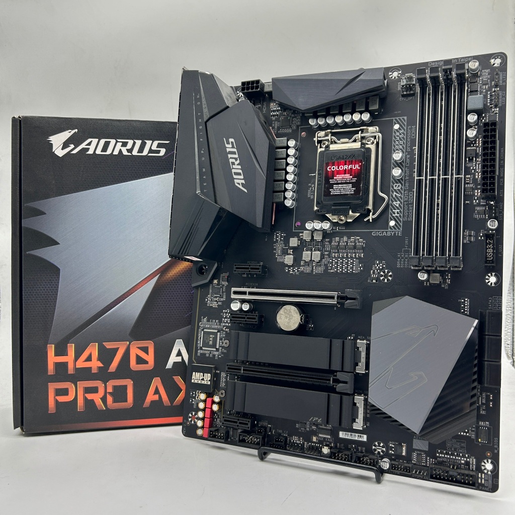 已測試 技嘉 H470 AORUS PRO AX 主機板 拆機盒裝 #H470 #1200 | 蝦皮購物