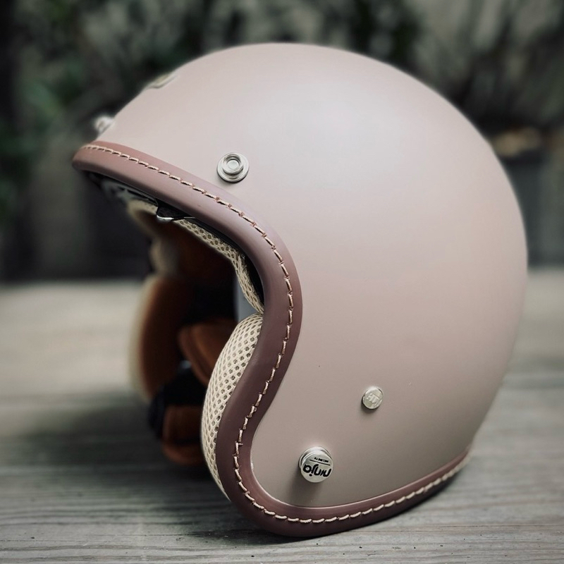 送鏡片 華泰 NINJA 安全帽 806A+ 806SA+ 內鏡 復古帽 醺砂墨鏡騎士帽 消光可可奶 | 蝦皮購物