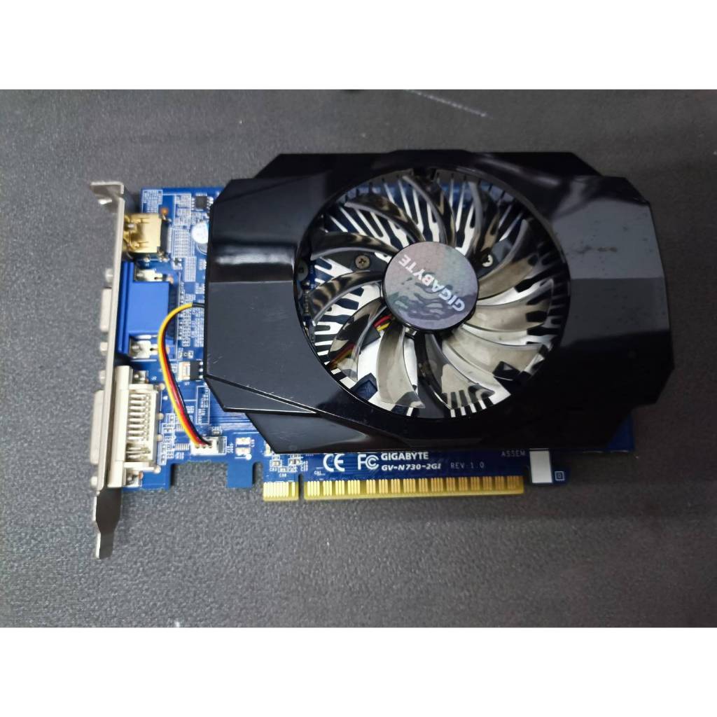 亮機卡GV-N730-2GI (rev. 1.0) GT730 DDR3 2G | 蝦皮購物
