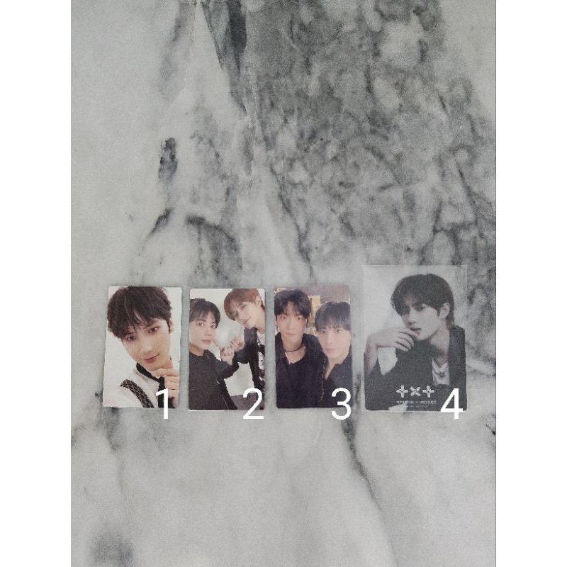 TXT gbgb 日專 專輯 小卡 專卡 雙人卡 透卡 然竣 秀彬 杋圭 太顯 休寧凱 yeonjun soobin | 蝦皮購物