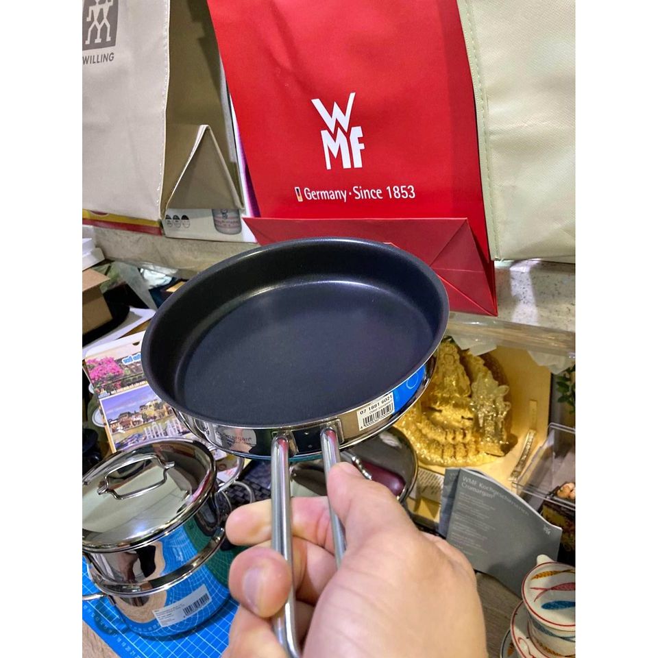 WMF 18cm 不沾單柄18-10不鏽鋼平煎鍋 | 蝦皮購物