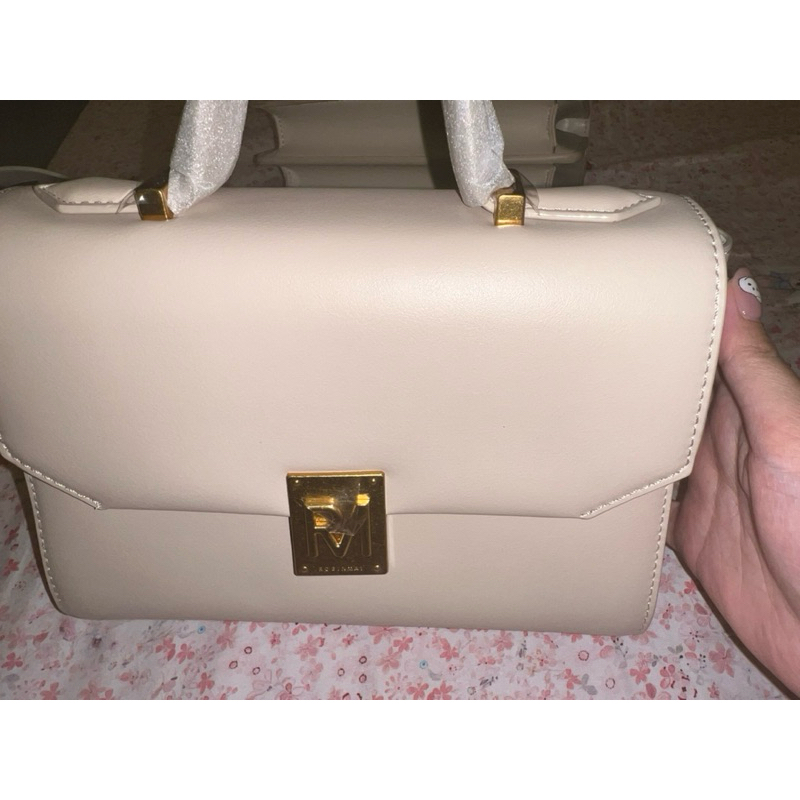 RM ROBINMAY 米諾手提包 ，灰白色（奶油白）全新 | 蝦皮購物
