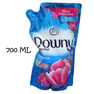 Pewangi dan Pelembut Pakaian Downy Sunrise Fresh Biru 700ML | 蝦皮購物
