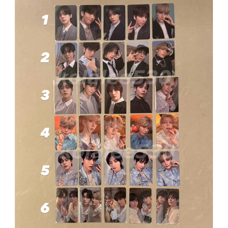 TXT 迷你六輯 minisode 3: TOMORROW 小卡 DMM SW 特典 然竣 秀彬 杋圭 太顯 休寧凱 | 蝦皮購物