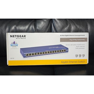 可面交：近全新NETGEAR 16 PORT Switch交換器，交換機，GS116，網路，16埠 Gigabit | 蝦皮購物