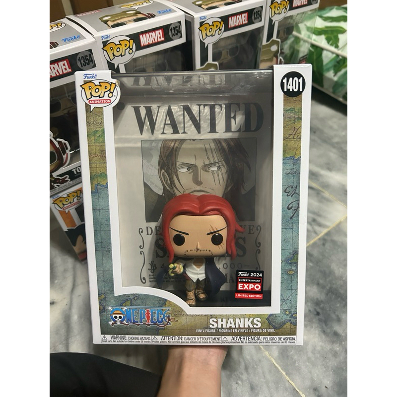 Funko pop EXPO貼 1401 航海王 海賊王 封面 紅髮傑克 台灣未販售 | 蝦皮購物