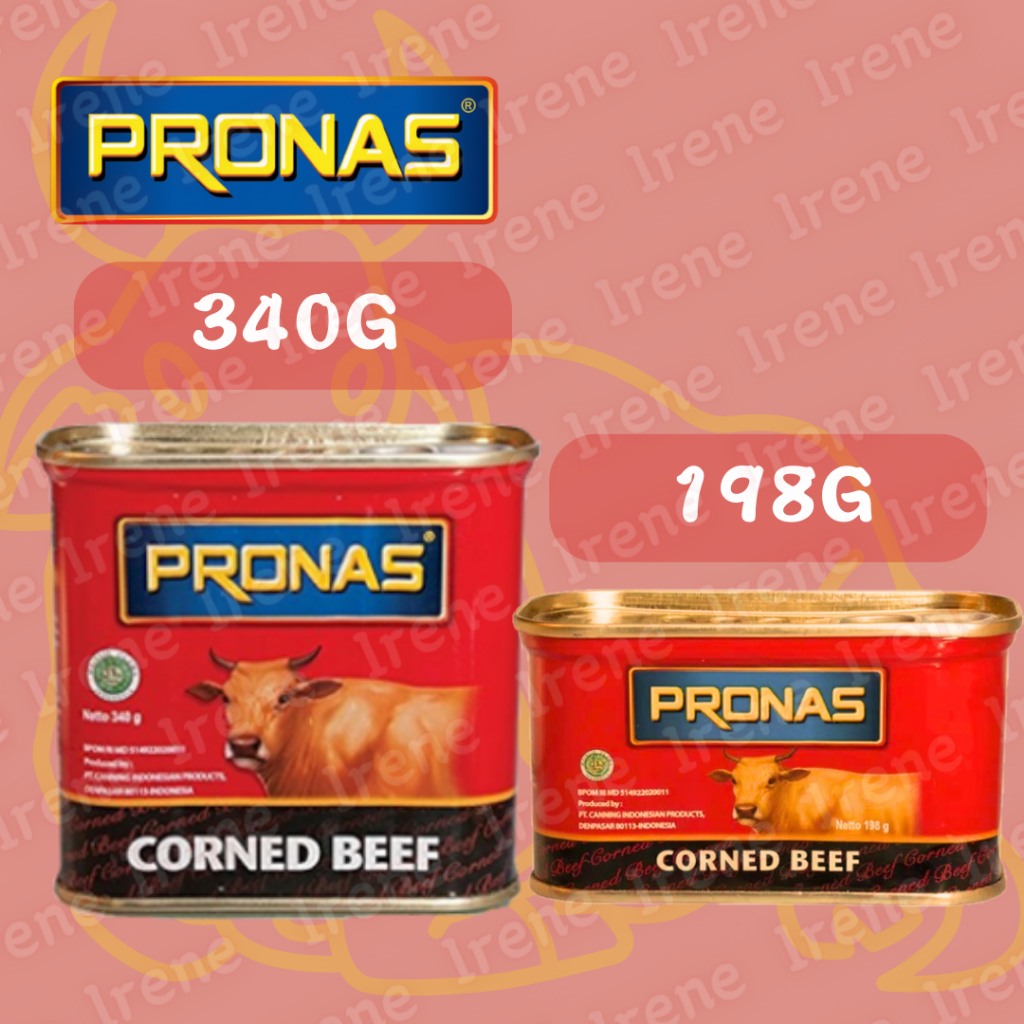 🇮🇩印尼 PRONAS Corned Beef (Chilli/Classic)Canned 原味(辣味/經典)牛肉罐頭 | 蝦皮購物