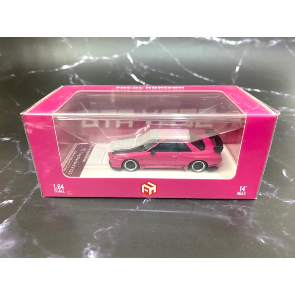 玩具偉富 現貨 FOCAL HORIZON Top Secret VR32 日產 Skyline GT-R R32 粉色 | 蝦皮購物