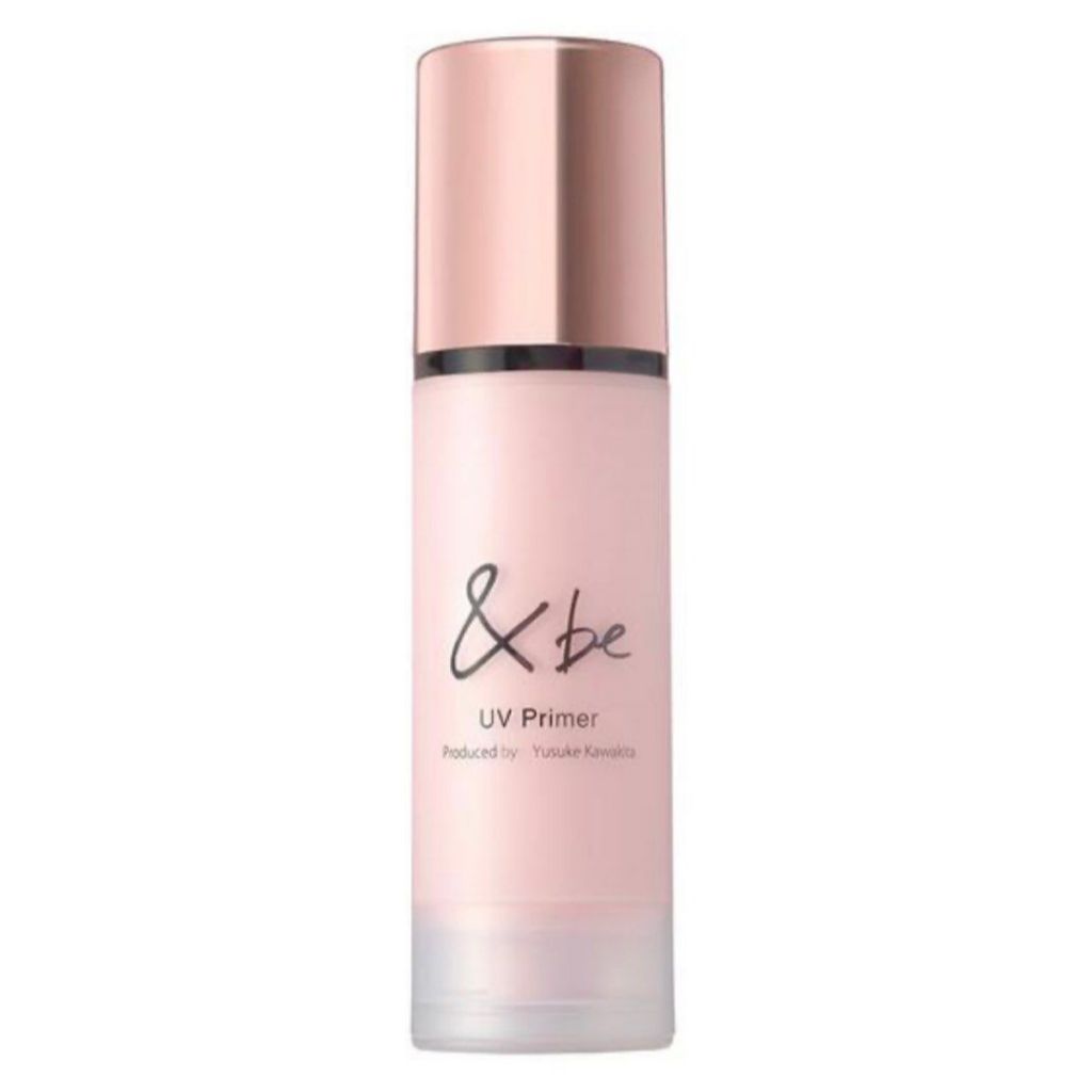 日本製 &be UV Primer 隔離霜 防曬妝前乳 限定色Peach Glow 粉色珍珠光澤 | 蝦皮購物