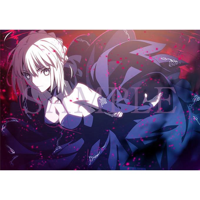 【全新現貨】Fate stay night HF 日本限定 特典 A5複製畫卡 畫板 紙卡 黑傻 黑SABER | 蝦皮購物
