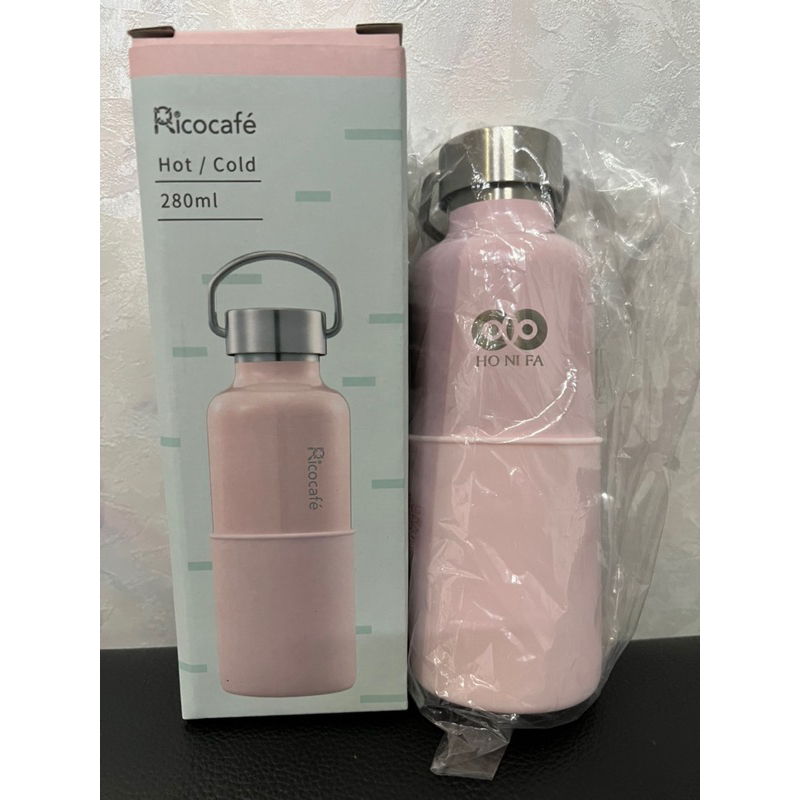 Ricocafe 不鏽鋼真空杯 粉色 280ml（保溫瓶/保溫杯/水壺/運動水壺/咖啡壺） | 蝦皮購物
