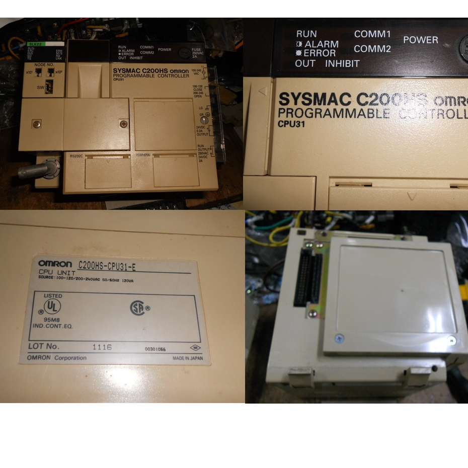 日本 OMRON C200HS-CPU31-E C200H-CE001 C200HS-SLK22 (D2) | 蝦皮購物